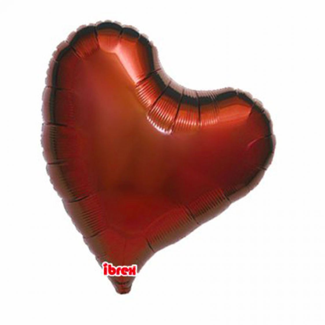 Ballon Mylar Coeur Sweet Marron
