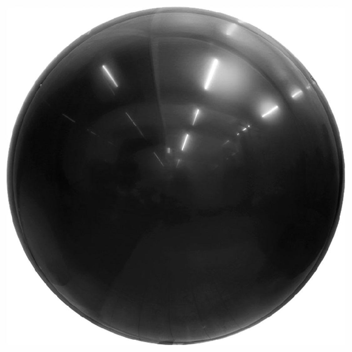 Ballon Bubble Metallic Black