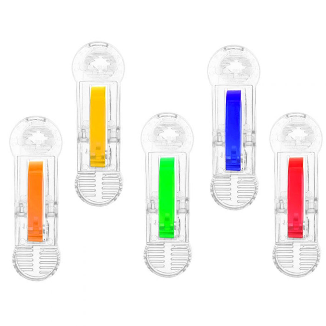 Poids ballon Epingle Transparente colorée 8gr par 100